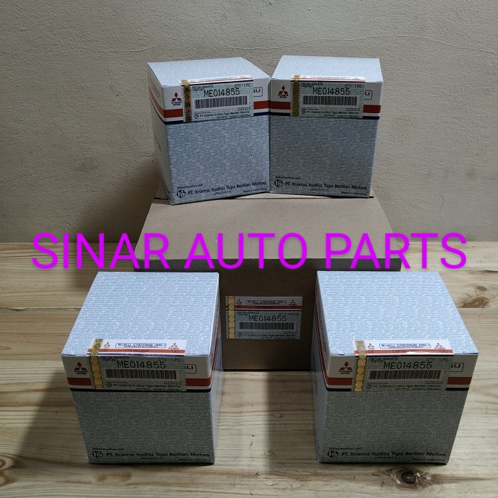 Jual (SAP) PISTON ASSY SET SEHER PS120 4D34 BAJA ALFIN ME.014855 OS STD ...