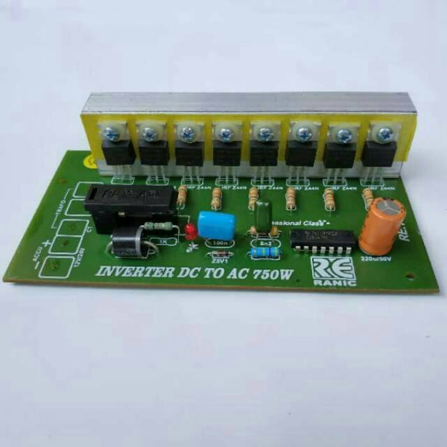 Jual KIT INVERTER 750w PENGUBAH ARUS DC to AC | Shopee Indonesia