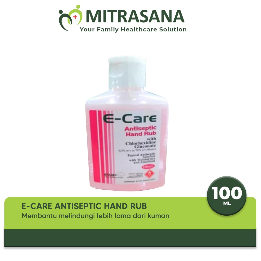 Jual E-Care Antiseptic Hand Rub 100 ml | Shopee Indonesia
