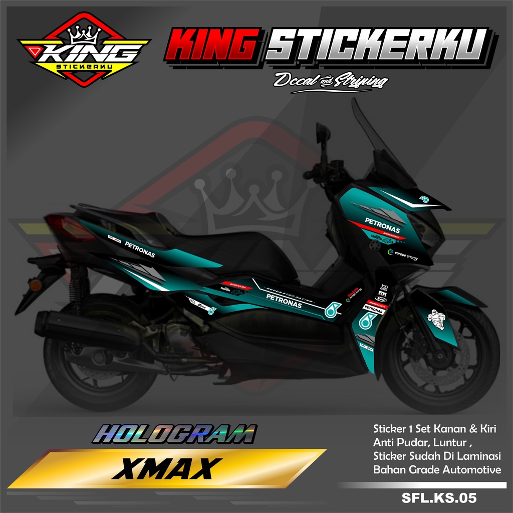 Jual Stiker Yamaha XMAX Semi Full - Decal Sticker Striping Yamaha XMAX ...