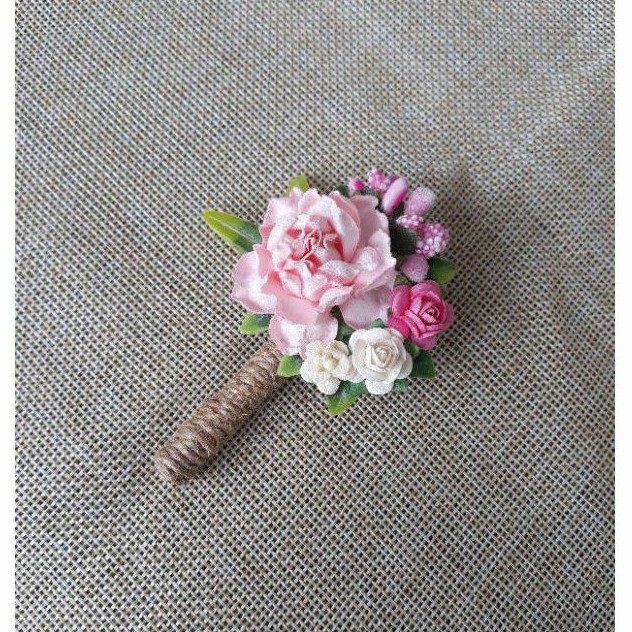 Jual Bunga jas ukuran S, boutonniere surabaya, bunga wedding, corsage ...