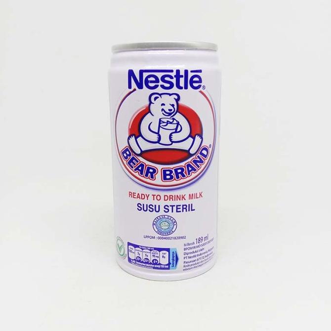 Jual favorit] NESTLE BEAR BRAND SUSU STERIL CAN 189 ML | Shopee Indonesia