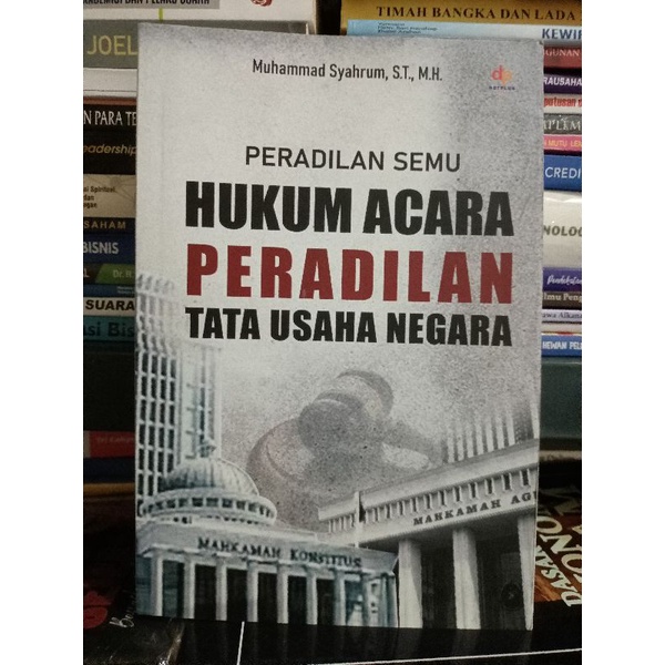 Jual original buku peradilan semu hukum acara peradilan tata usaha negara | Shopee Indonesia