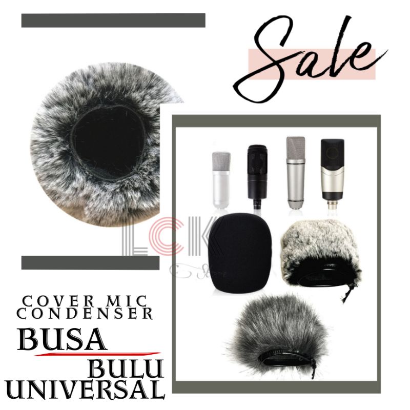 Jual Busa mic condensor dan Bulu universal mic condenser - spon ...