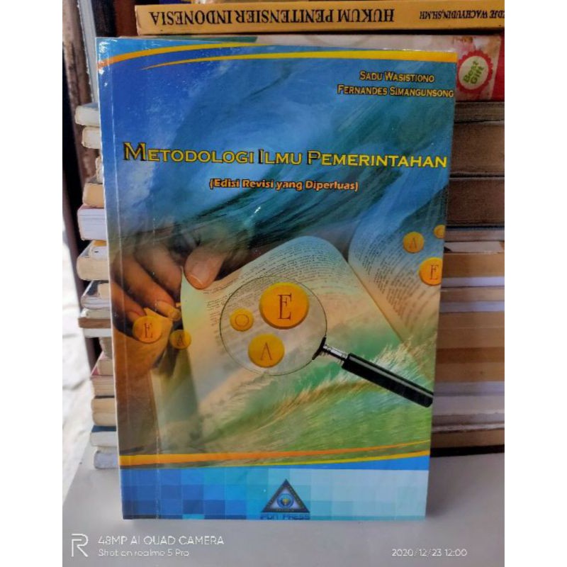 Jual Metodologi Ilmu Pemerintahan by Sadu Wasito & Fernandes ...