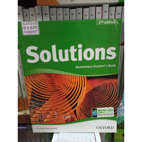 Jual BUKU SOLUTIONS ELEMENTARY STUDENT'S BOOK | Shopee Indonesia