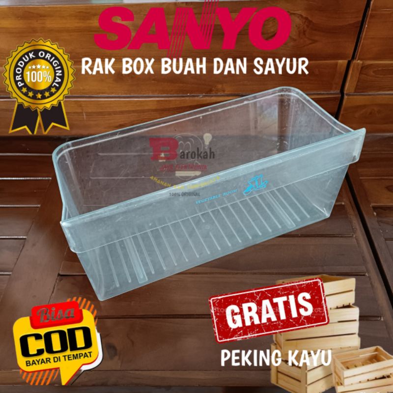 Jual RAK BOX SAYUR DAN BUAH KULKAS SANYO 1 PINTU ORIGINAL | Shopee ...