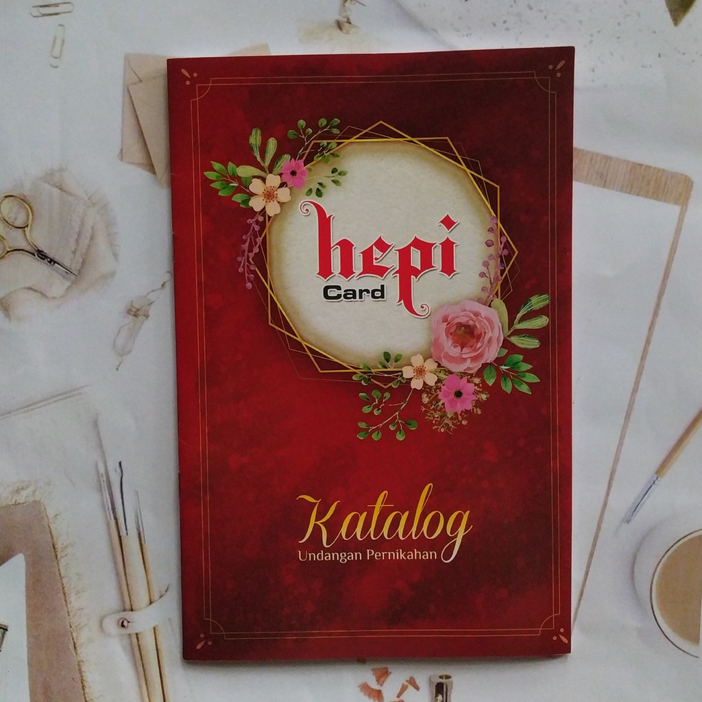 Jual KATALOG ALBUM SAMPEL UNDANGAN HEPI TERBARU 295-300 | Shopee Indonesia