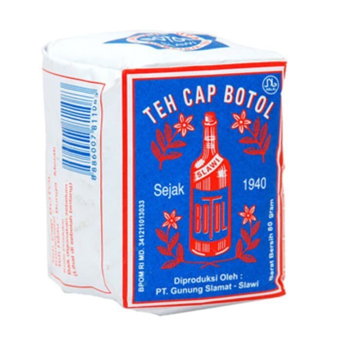 Jual Teh Cap Botol BIRU 40gr | Shopee Indonesia