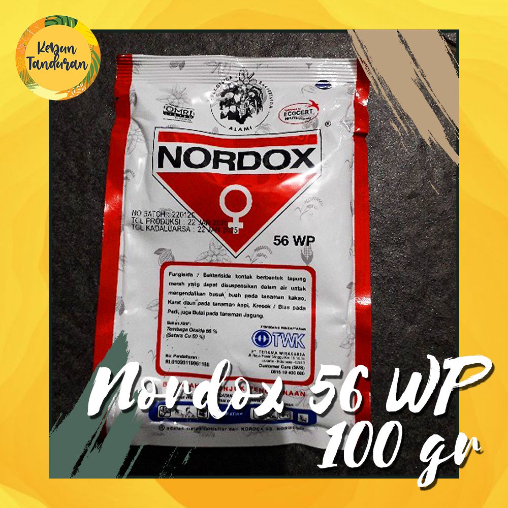 Jual Nordox 56 WP Kemasan ASLI 100 gram - Fungisida / Bakterisida ...