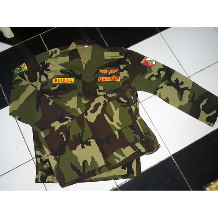 Jual Seragam Banser Loreng NATO | Shopee Indonesia