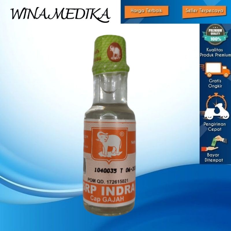 Jual SRP INDRA CAP GAJAH 10 ML | Shopee Indonesia