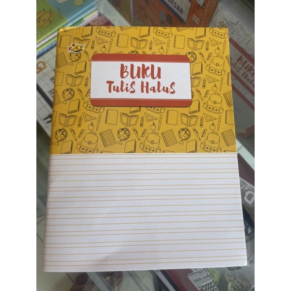 Jual BUKU TULIS HALUS KASAR 38 LEMBAR ( HARGA 1 pcs BUKU ) | Shopee ...