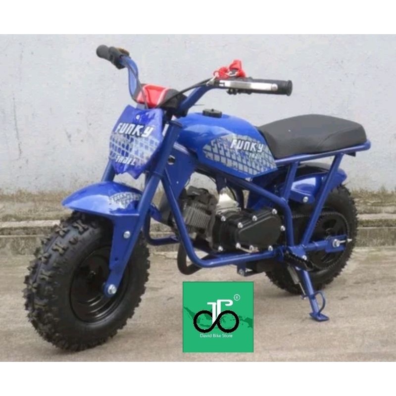 Jual Mini Motor Trail New Funky 49cc | Shopee Indonesia