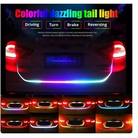 Jual LAMPU LED BAGASI BUS RGB LAMPU REM TRUK 24 VOLT RGB 150 cm 150cm ...