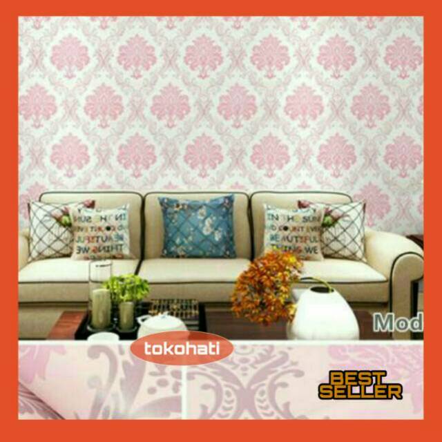 Jual Wallpaper dinding vintage pink,wallpaper vintage | Shopee Indonesia