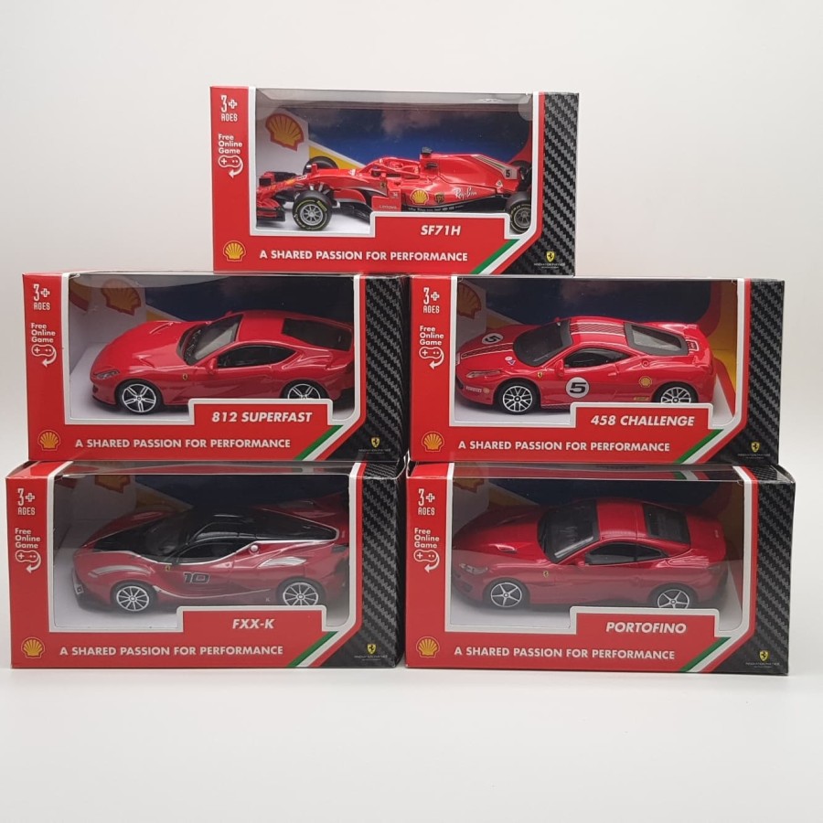 Jual Diecast Mobil Mainan Ferrari Shell V- Power Limited Edition ...