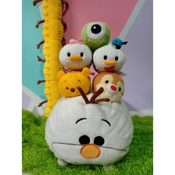 Jual Koleksi Tsumtsum Disney Boneka Olaf Pooh Desi Donal Mata satu Mike ...