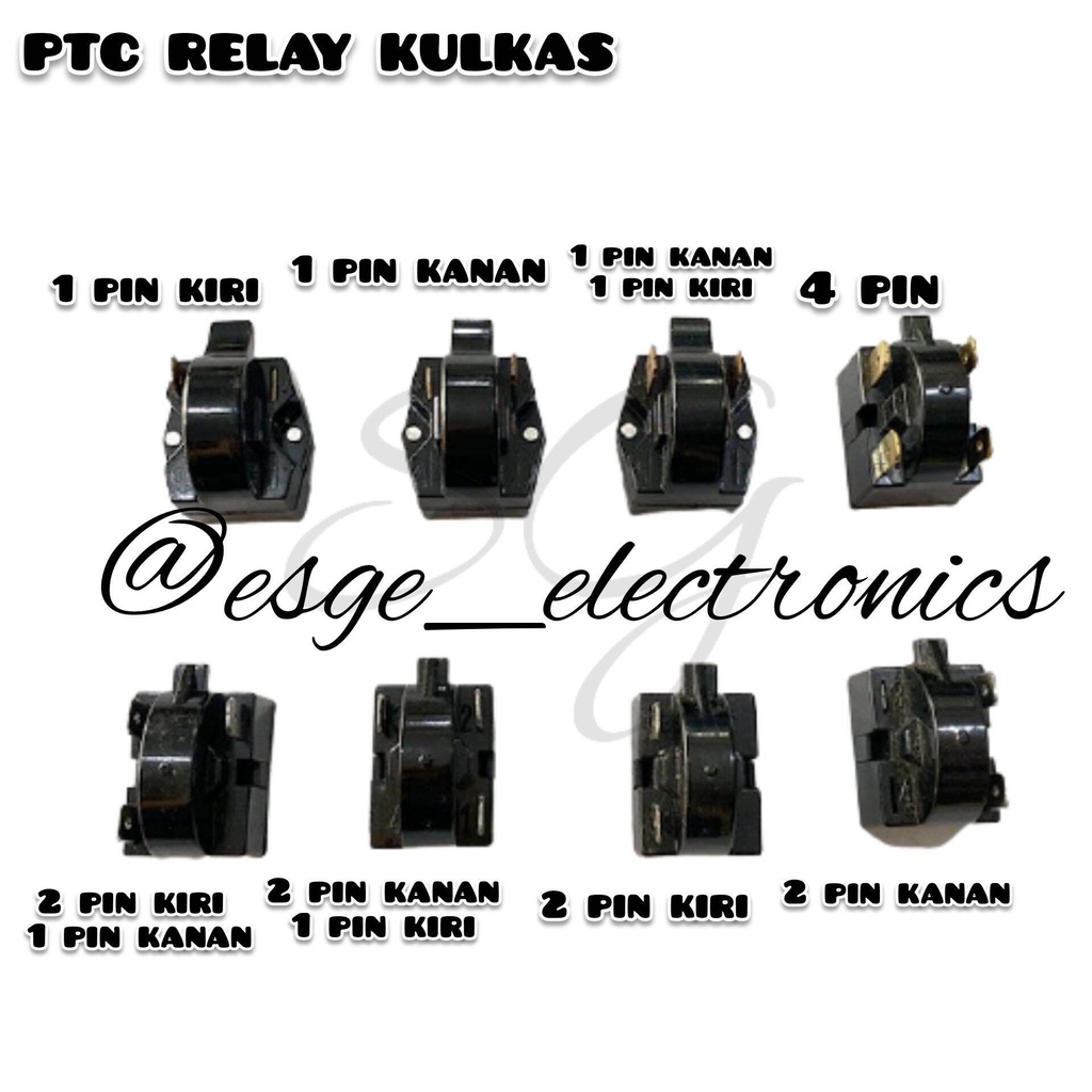 Jual ORIGINAL RELAY PTC KULKAS 1 2 3 4 PIN RILETY PTC KULKAS RILAY ...