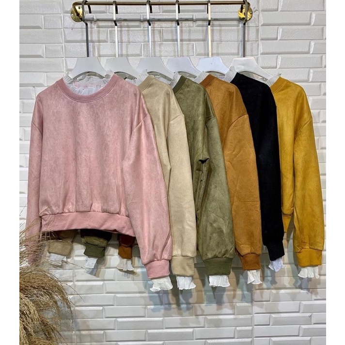 Jual Sweater suede j11 | Shopee Indonesia