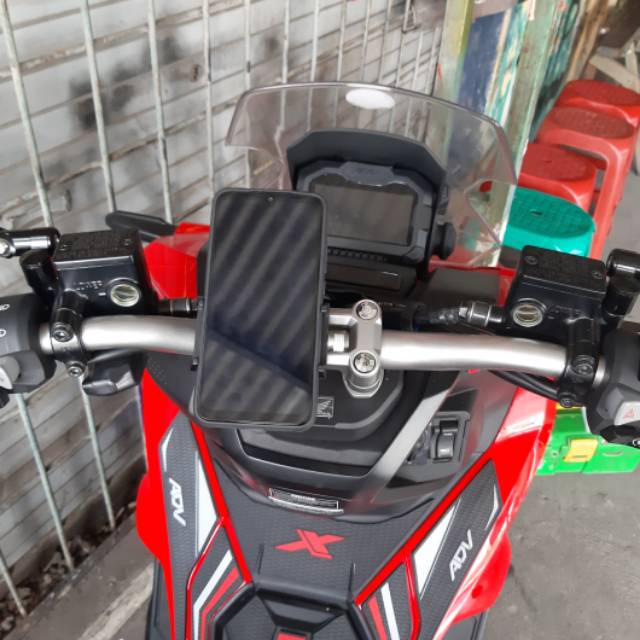 Jual Holder Hp full metal motor Honda ADV Beat Street PCX CB150R CB150X ...