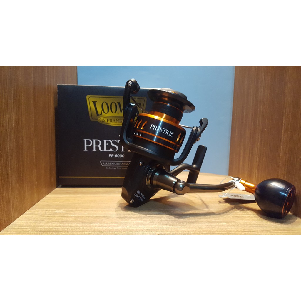 Jual REEL LOOMIS FRANKLIN PRESTIGE 8BB PR-6000 FULL METAL. | Shopee ...