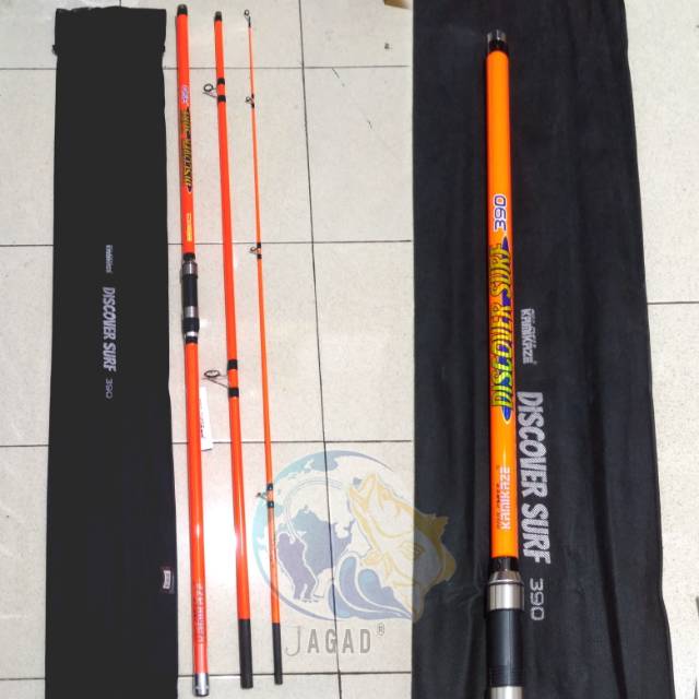 Jual Joran Surf Kamikaze Discover Surf 390 420 Joran Pasiran Sambung 3 ...