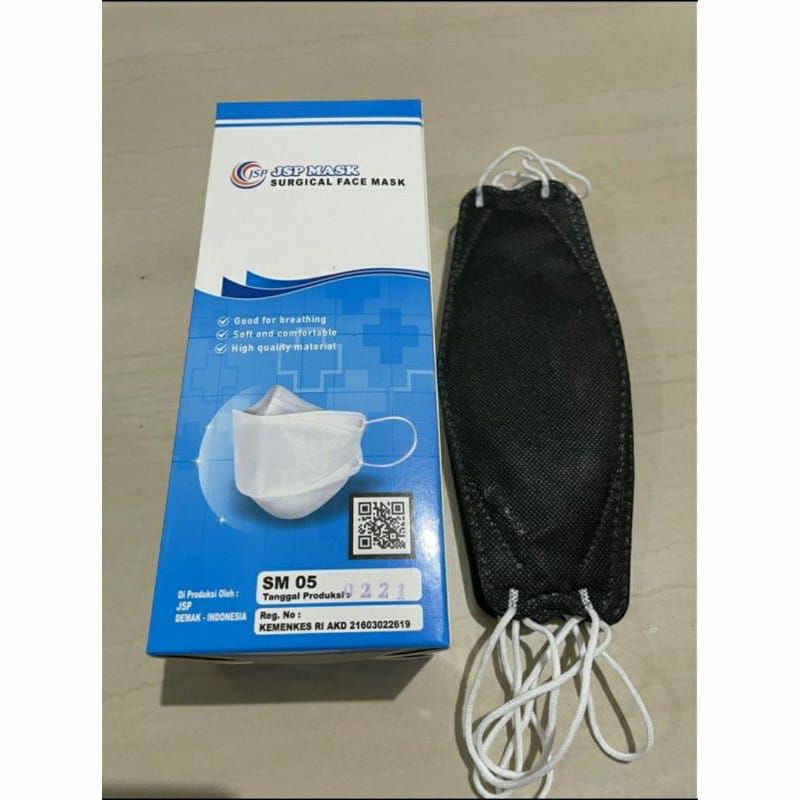 Jual Masker Kf94 jsp Korea warna warni putih hitam hijau medis isi ...