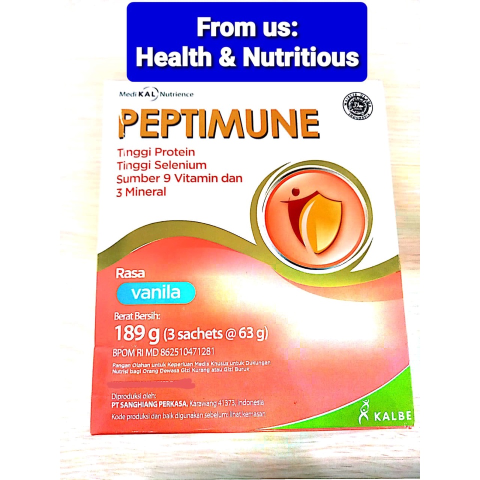 Jual PEPTIMUNE SUSU PEPTIMUNE PEPTIMUN SUSU FORMULA TINGGI PROTEIN ...