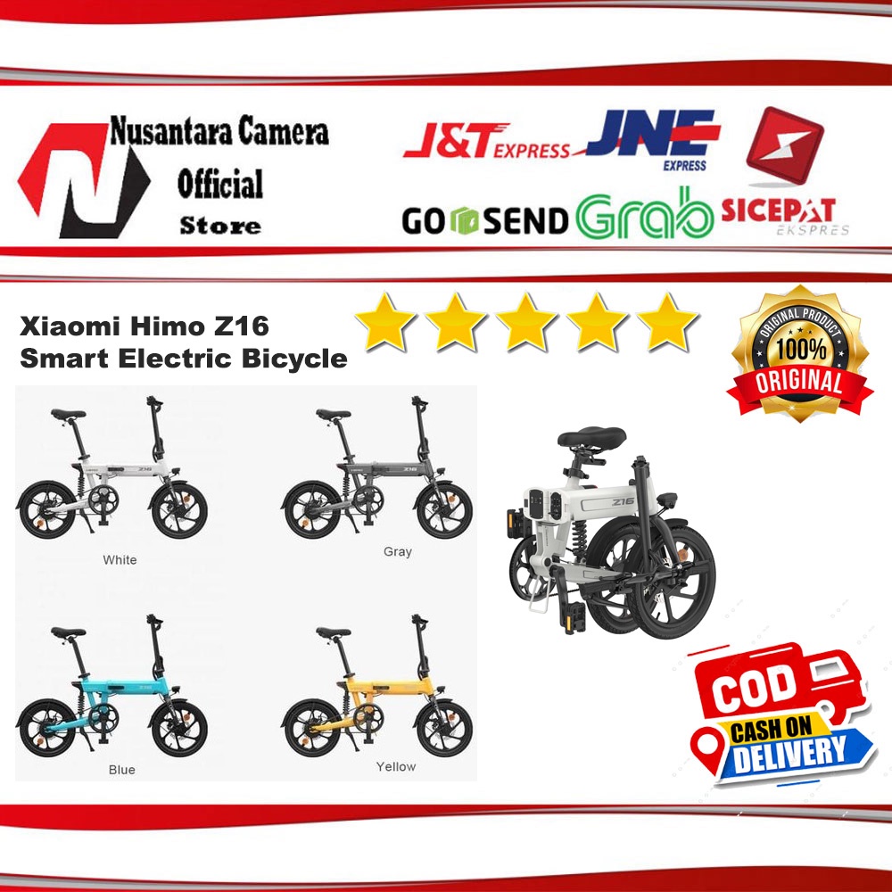 Jual Xiaomi Himo Z16 - Smart Electric Bicycle | Shopee Indonesia