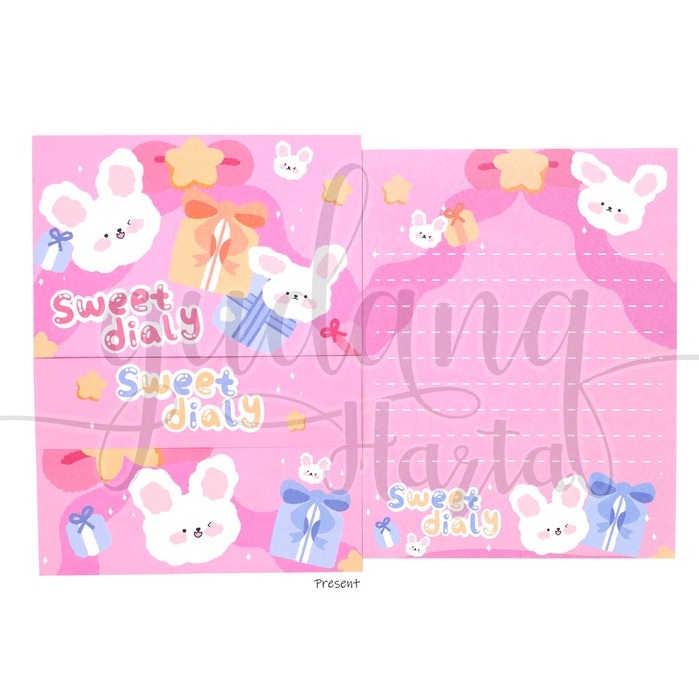 Jual Kertas Surat Lucu Surat Menyurat Motif Car Cupcake Lucky GH 305605 ...