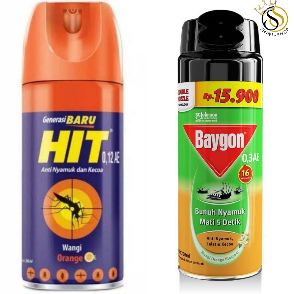 Jual Baygon Spray / Hit Spray 200ml | Shopee Indonesia
