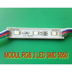Jual MODUL RGB 3 LED SMD 5050 - WATERPROOF | Shopee Indonesia