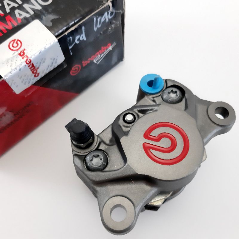 Jual Kaliper Brembo 2 Piston 1 Pin P34 Logo Merah | Shopee Indonesia