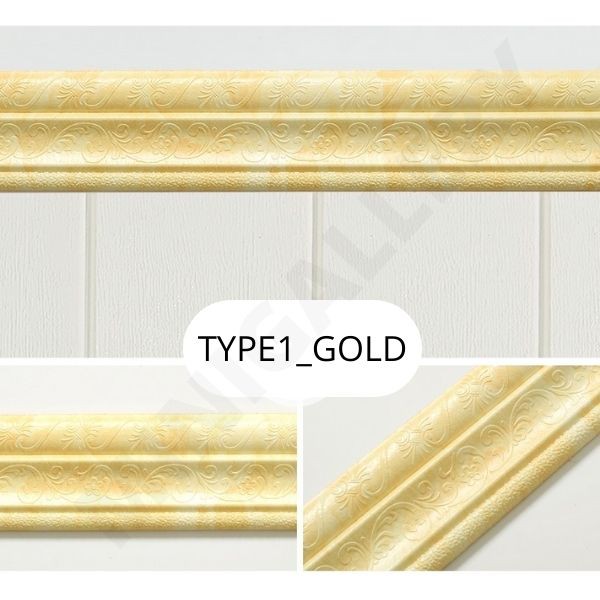 Jual ALVR List wallpaper dinding 3D Wall Border List Wallborder Foam 3D ...