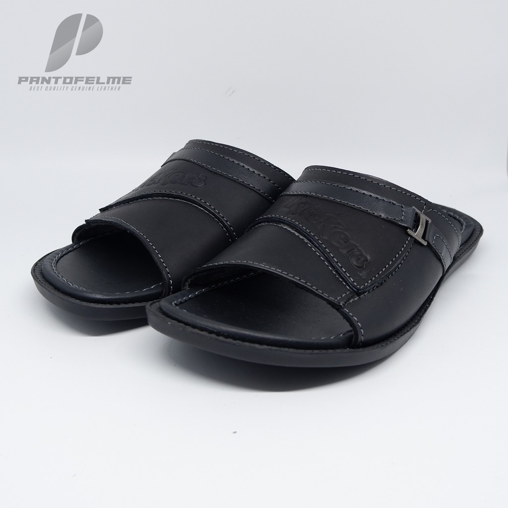 Jual Kulit Sapi Asli Premium !! Sandal Kickers Pria / Sendal Kickers ...