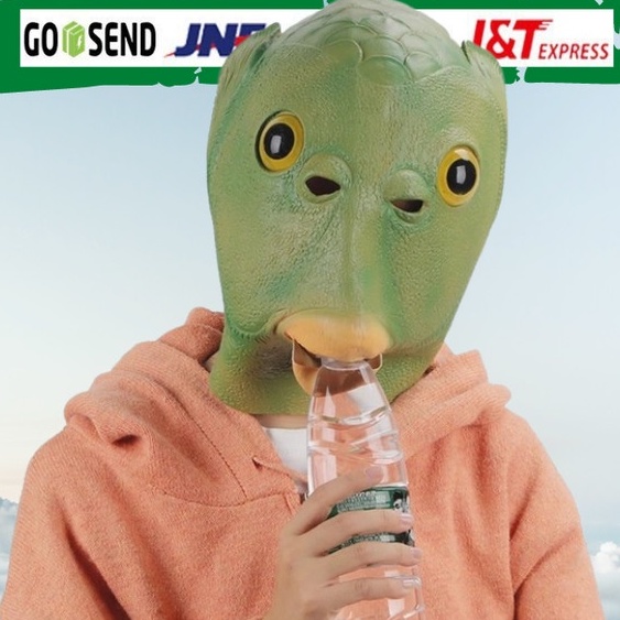 Jual TOPENG ALIEN HALLOWEEN, MASK VOGUE HALLOWEEN, TOPENG IKAN | Shopee ...