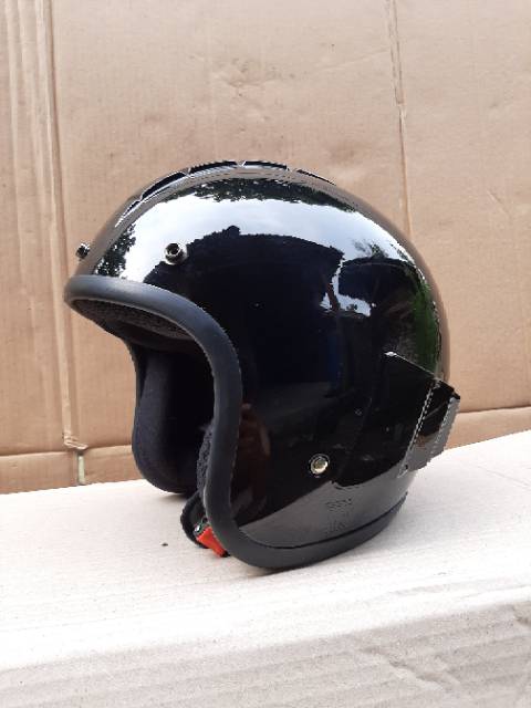 Jual Helm Robot Black Gloss | Shopee Indonesia