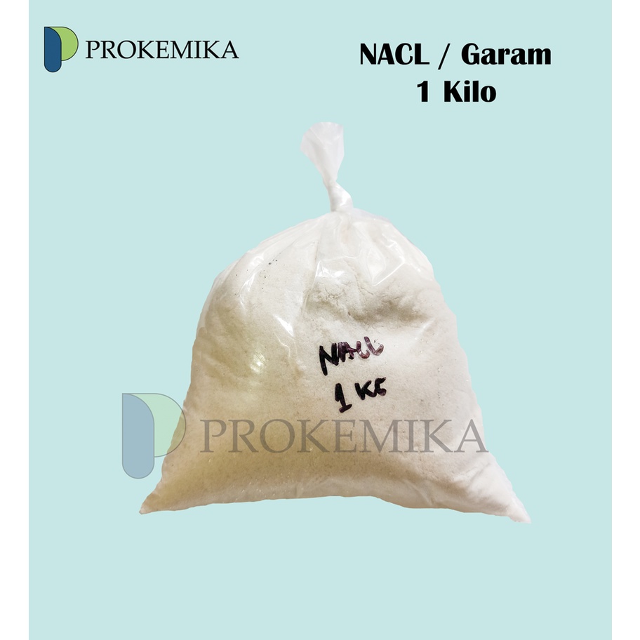 Jual NACL / Natrium Chloride / Garam Industri - 1 KG | Shopee Indonesia