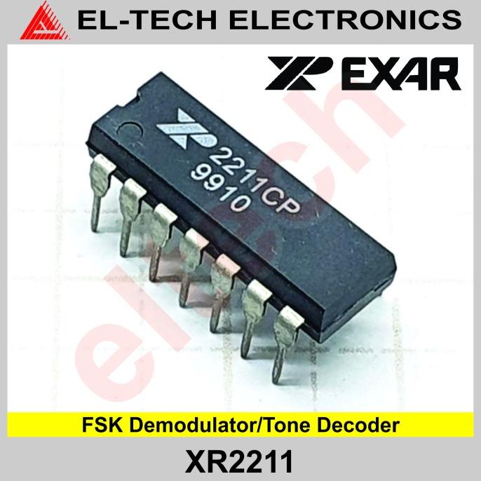 Jual XR2211 XR2211CP XR 2211 2211CP FSK Demodulator/Tone Decoder elt3ch ...