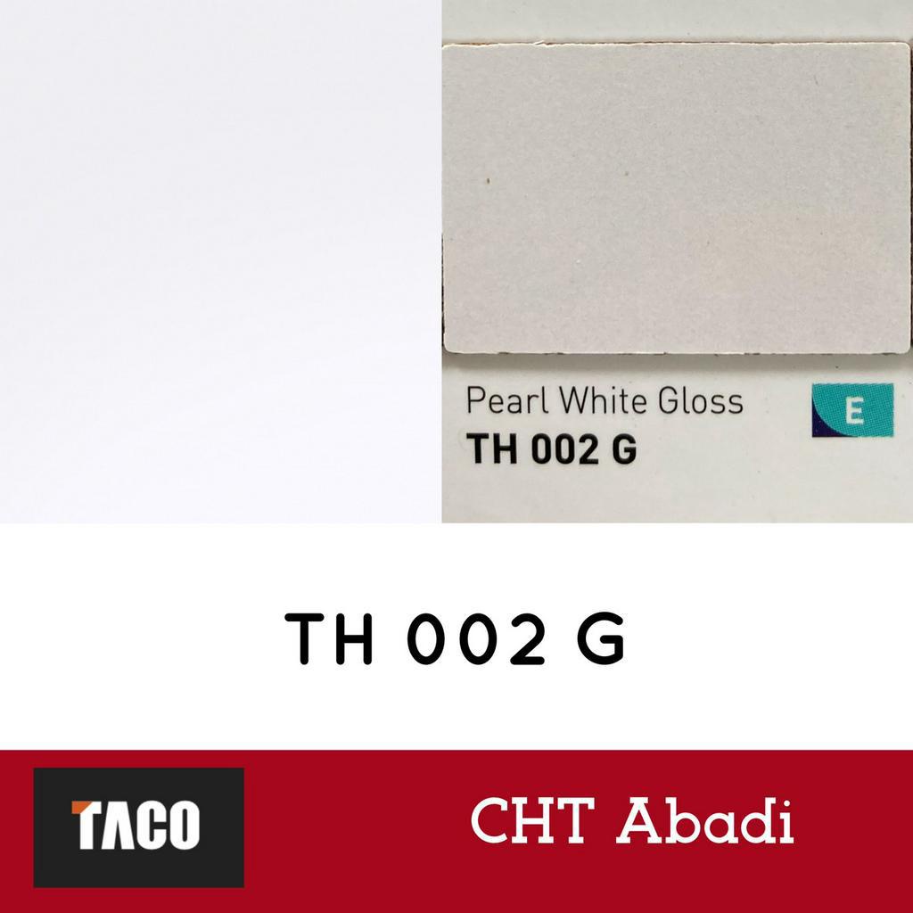 Jual TACO HPL Pearl White Gloss TH 002 G (HARGA BELUM TERMASUK ONGKIR) | Shopee Indonesia