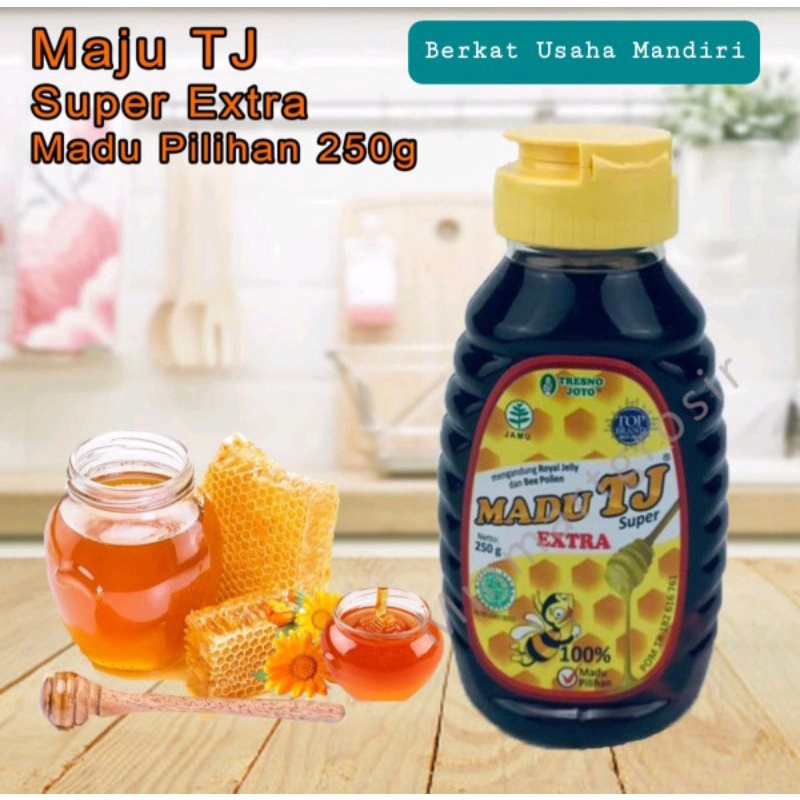Jual Madu Tj Extra SUPER plus Royal Jelly Kemasan botol anti tumpah (Tj lock) | Shopee Indonesia