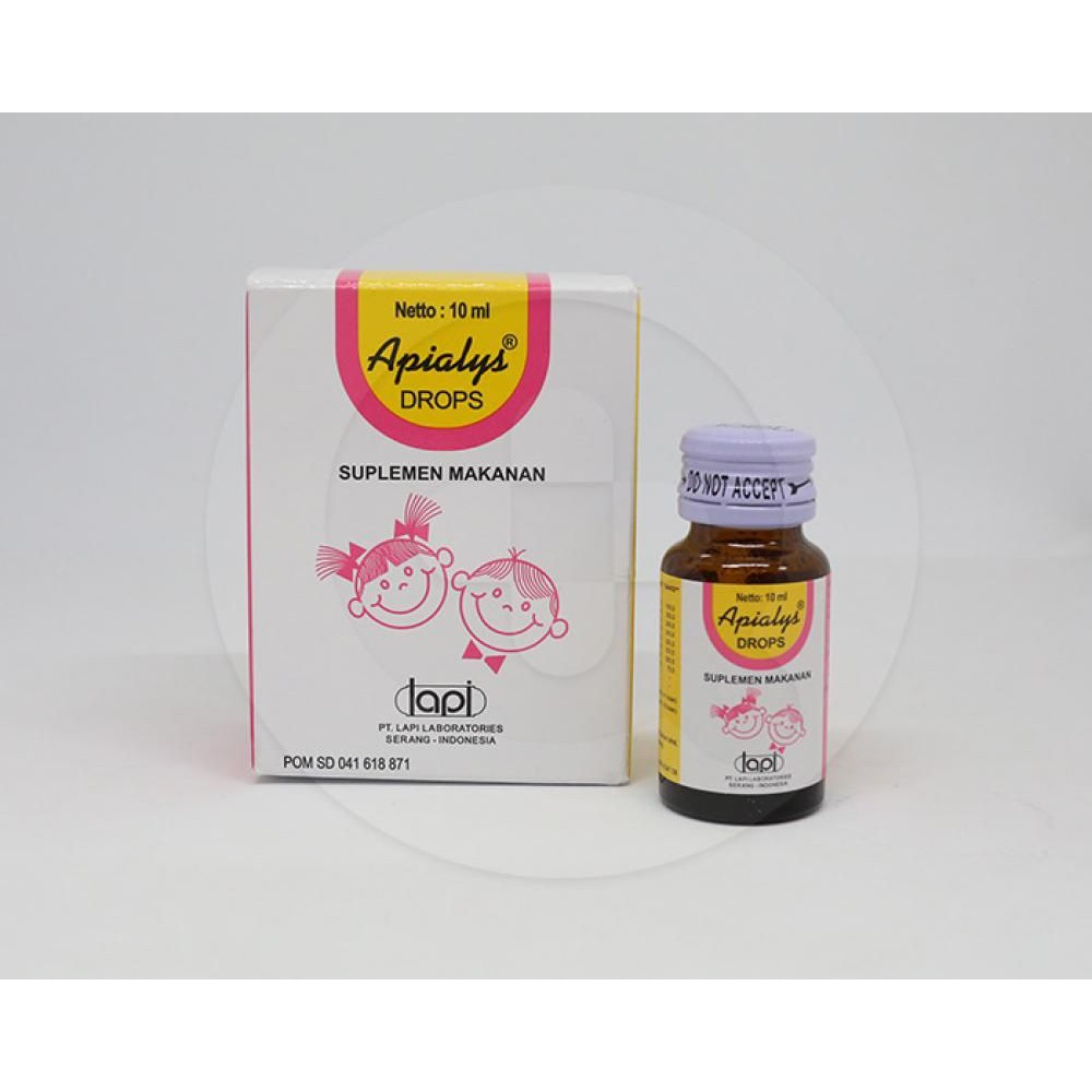 Jual APIALYS DROP 10 ML / PENAMBAH NAFSU MAKAN BAYI / MULTIVITAMIN BAYI ...