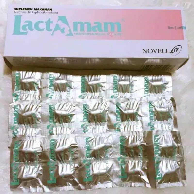 Jual LactAmam Suplement Makanan Perstrip | Shopee Indonesia