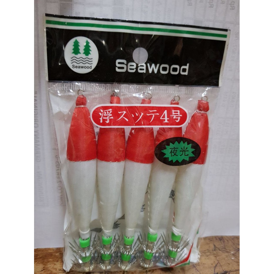 Jual Squid Jig 4# Red/Ukuran 4# Merah / Umpan Cumi Apollo | Shopee ...