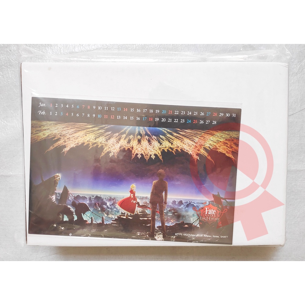 Jual Fate Extra Encore FGO Water Acrylic Calendar Poster Saber Nero Set ...