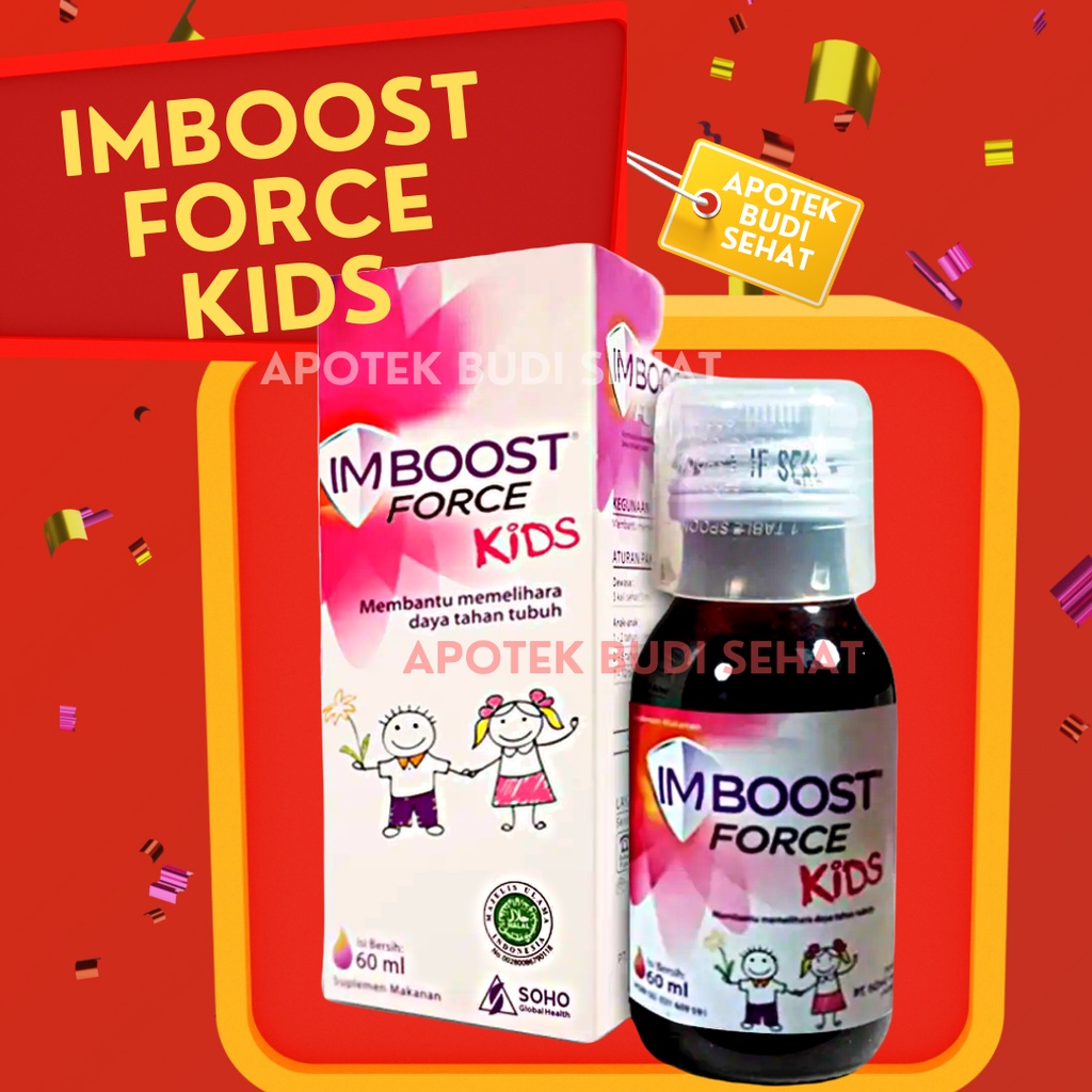 Jual Imboost Force Kids Botol 60ml Memelihara Daya Tahan Tubuh Anak ...