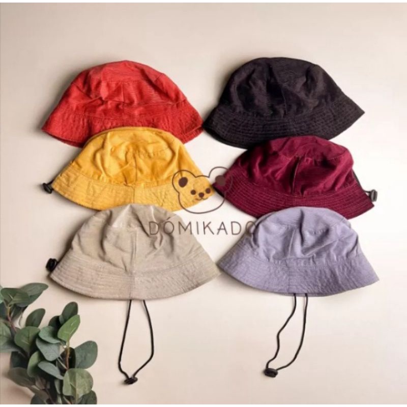 Jual Bucket Corduroy Anak Tali / Topi Bucket Bahan Corduroy | Shopee ...