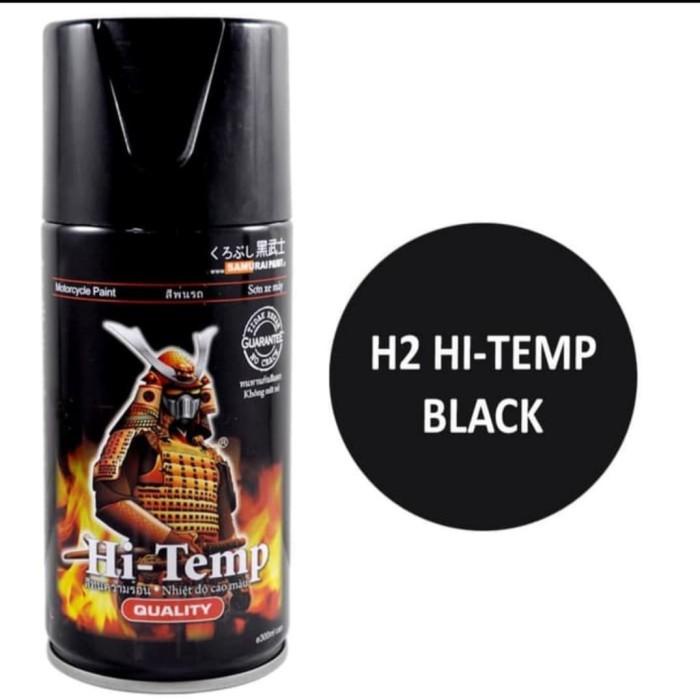 Jual Spray | Cat Samurai Hi Temp Hitam Doff Cat Anti Panas Cat Pilox Samurai | Shopee Indonesia