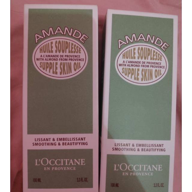 Jual L'Occitane amande huile souplesse supple skin oil | Shopee Indonesia